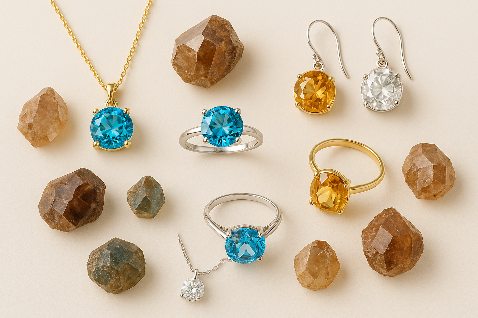 Blue Zircon: Illuminating December Birthdays – Folkmarketgems
