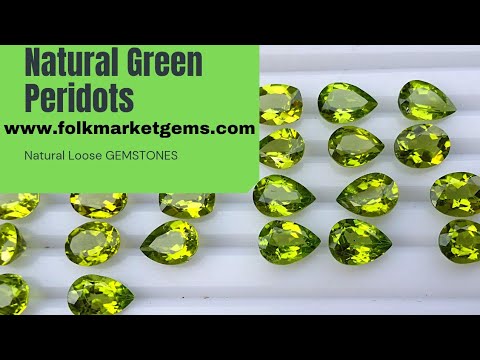 50ct Loose Peridots for Sale | Loose Peridot lot – Folkmarketgems
