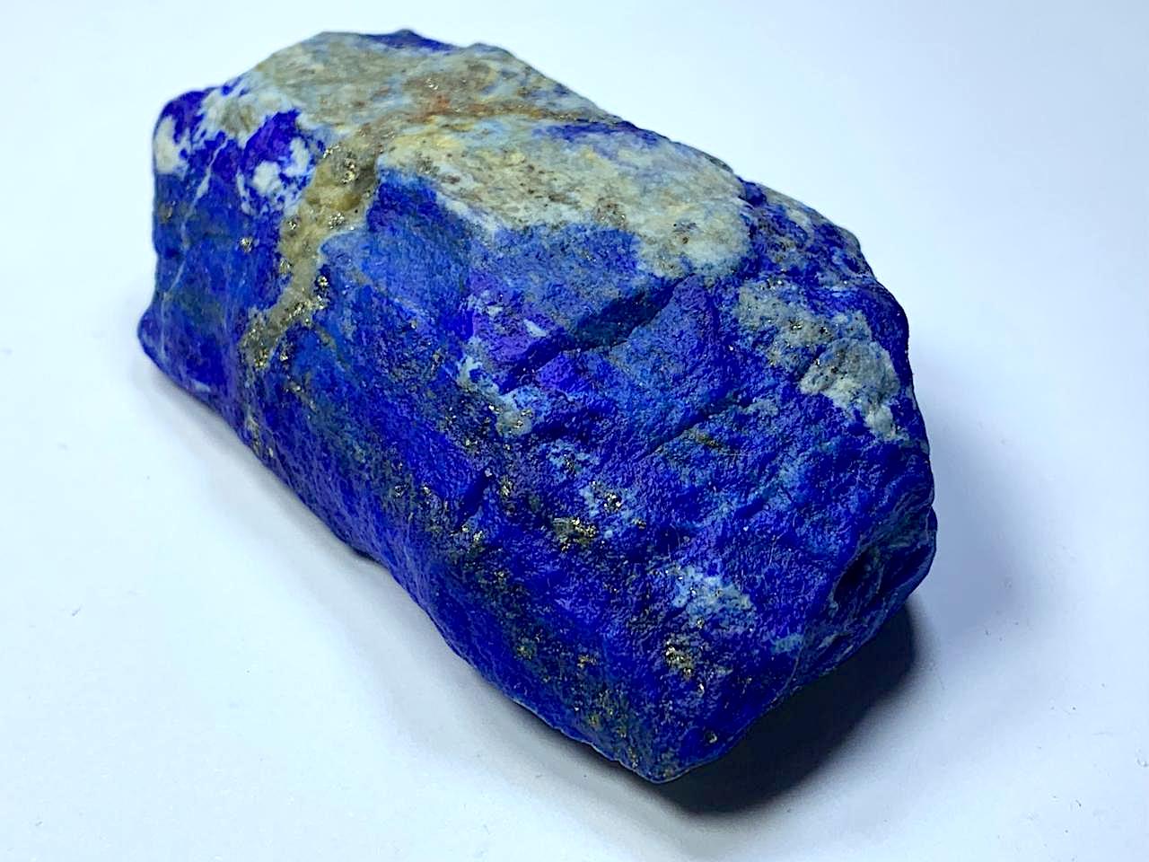 144 Gram Rough Lapis Lazuli Stone with Golden Pyrite – Folkmarketgems