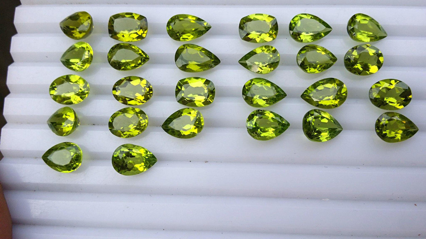 50ct Loose Peridots for Sale | Loose Peridot lot – Folkmarketgems