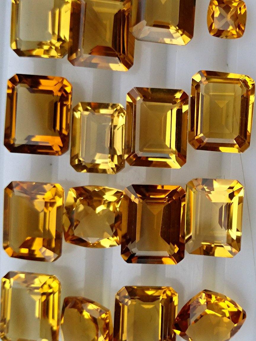 50 ct Top Quality Citrine Gemstones for Sale - Citrine Stones ...